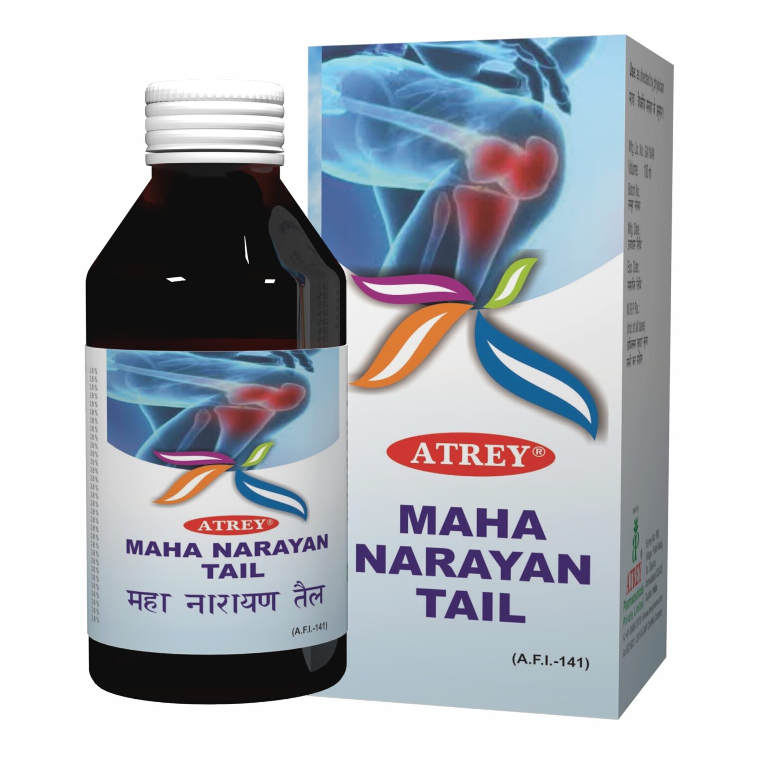 Atrey Maha Narayan Ayurvedic Oil – Atrey Pharmaceuticals Private Limited.